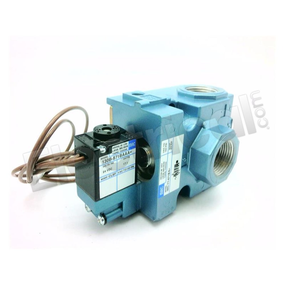 Mac Valves Inc 56C-77-871BA Solenoid Valve Valve