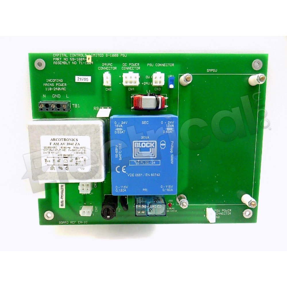 59-1004 Capital Controls Power Supply Power Supply