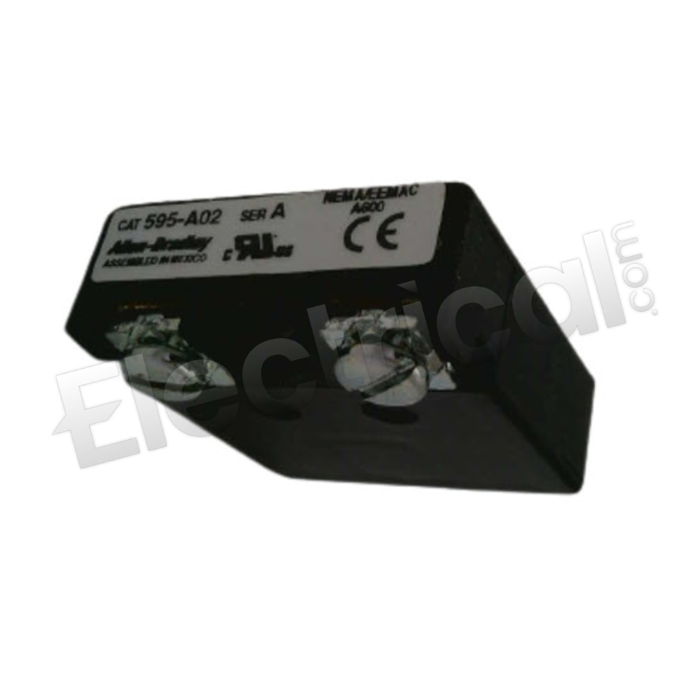 595-A02 Allen-Bradley Contactor And Motor Starter Auxiliary Motor Control