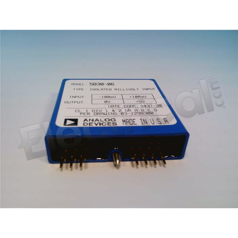 Analog Devices 5B30-06 Signal Conditioner/Transmitter Automation