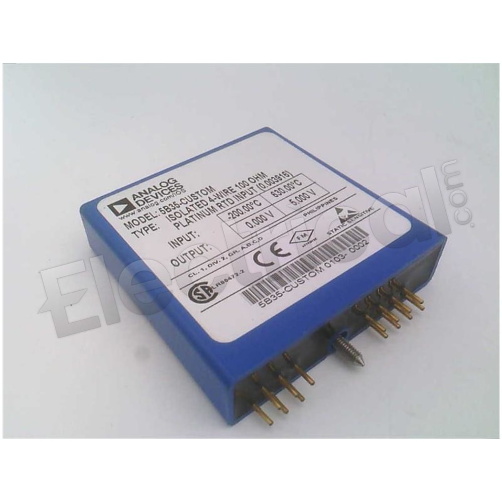 Analog Devices 5B35-CUSTOM PLC Module Automation