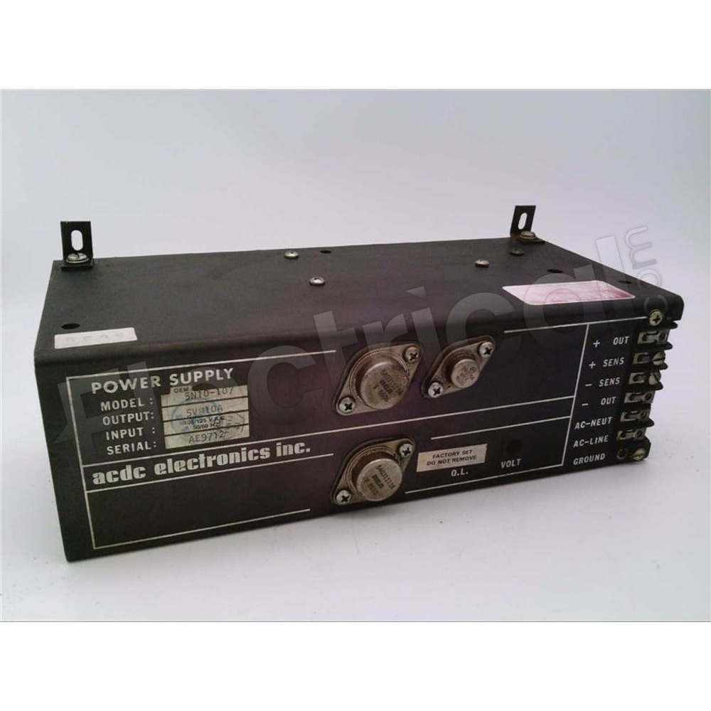 5N10-107 Emerson Power Supply Power Supply