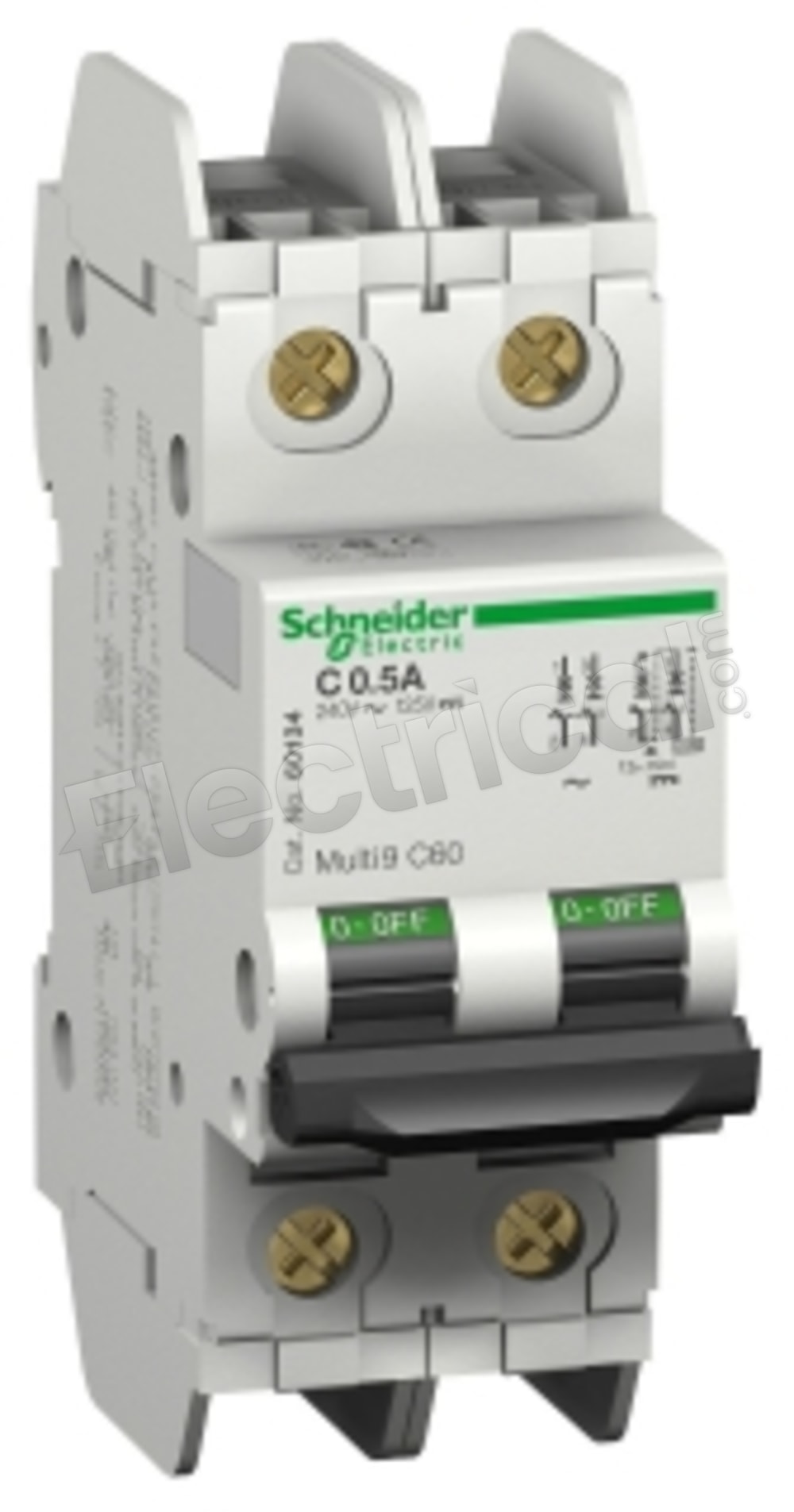 60135 Square D 1A 2P Molded Case Circuit Breaker