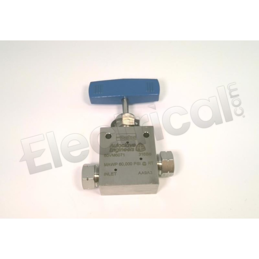 60VM6071 Autoclave Needle Valve Valve