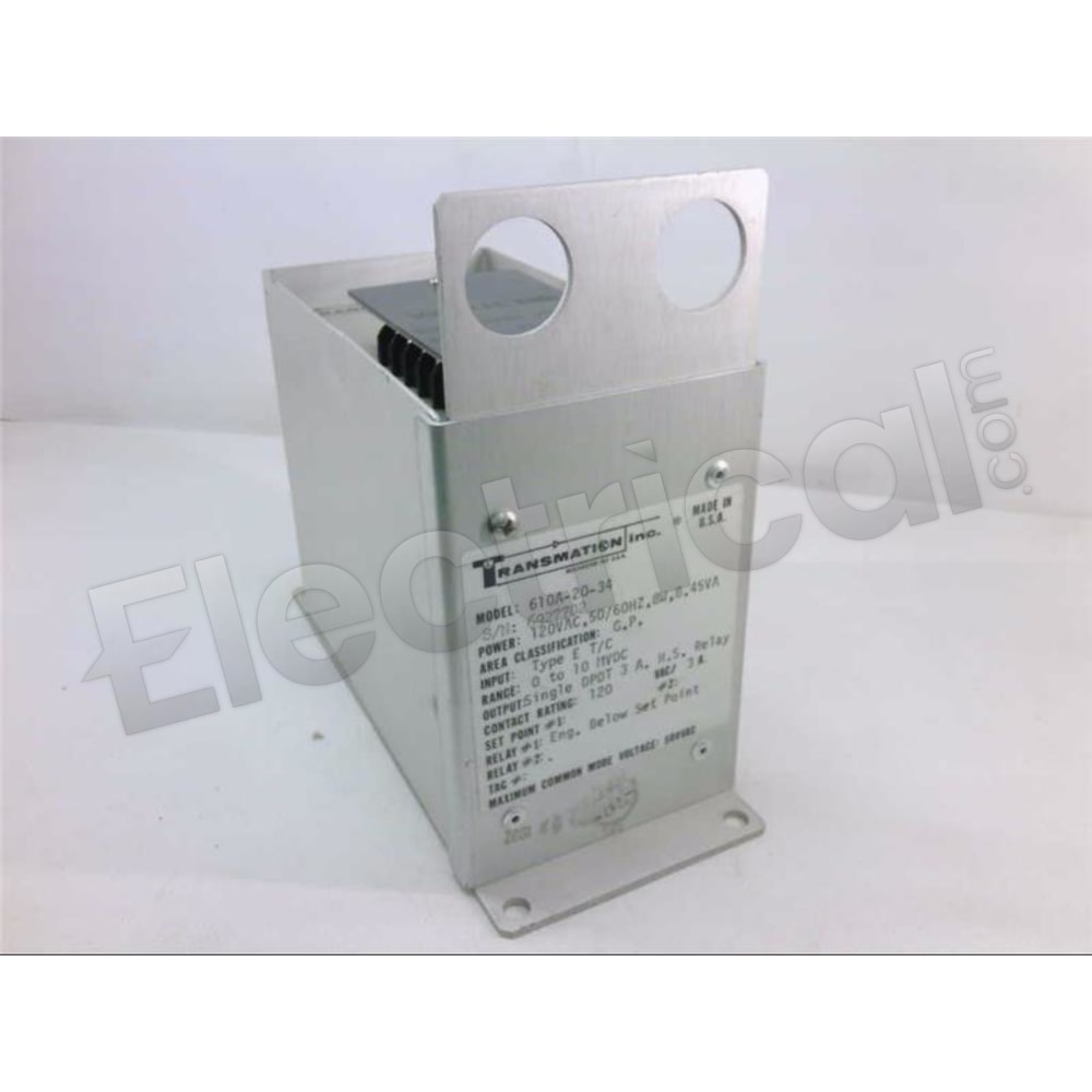 Transmation 610A-20-34 Electronic Thermostat Automation