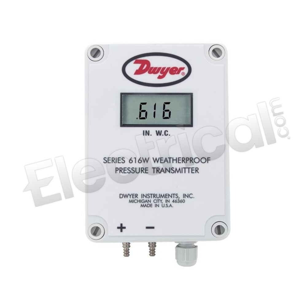Dwyer 616W-6-LCD Sensor Automation