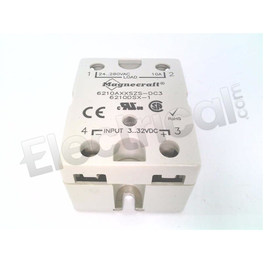 Schneider Electric 6210AXXSZS-DC3 Overload Relay Motor Control