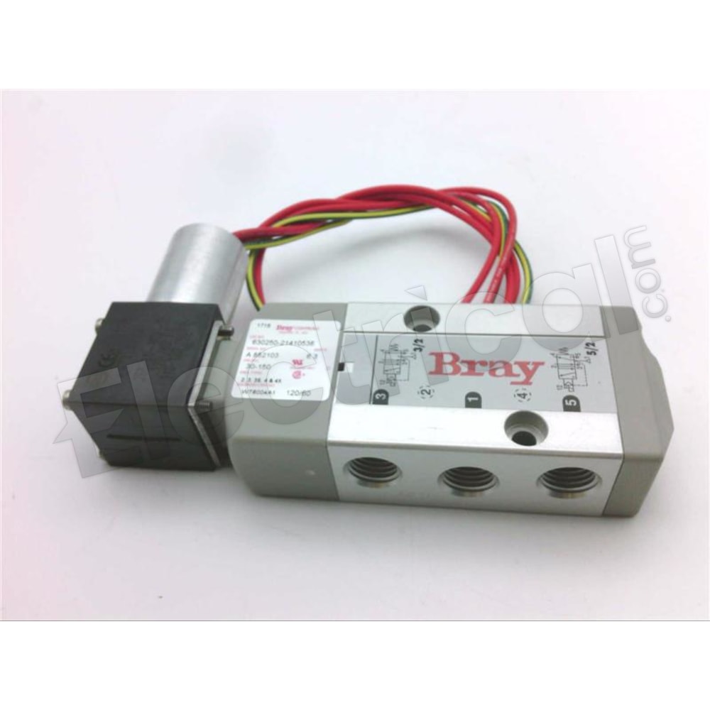BRAY 630250-21410536 Solenoid Valve Valve