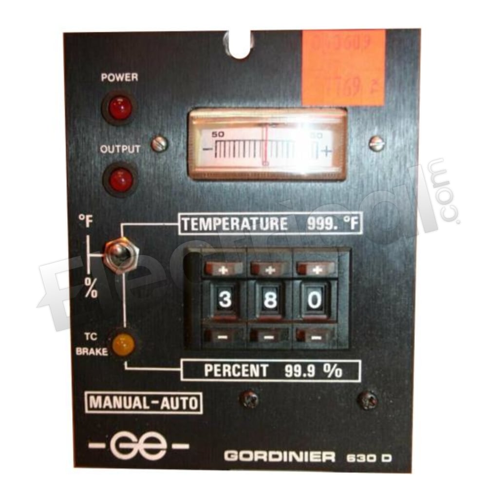 Gordinier 630D Electronic Thermostat Automation