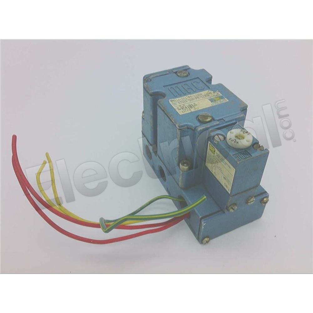 Mac Valves 6311A-211-PM-112DA Gas Valve Valve