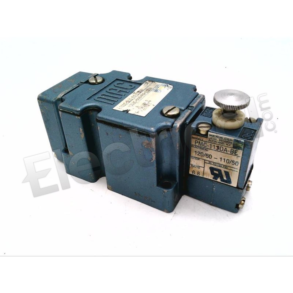 Mac Valves Inc 6311C-000-PM-113DA Solenoid Valve Valve