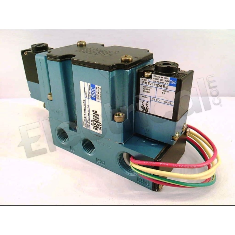 Mac Valves Inc 6321D-211-PM-111DA Solenoid Valve Valve