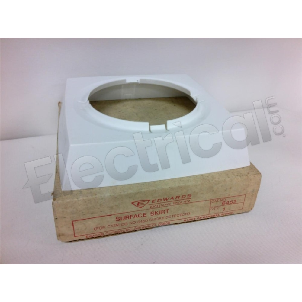 Utc Fire & Security Company 6452 Smoke Detector Fire Safety