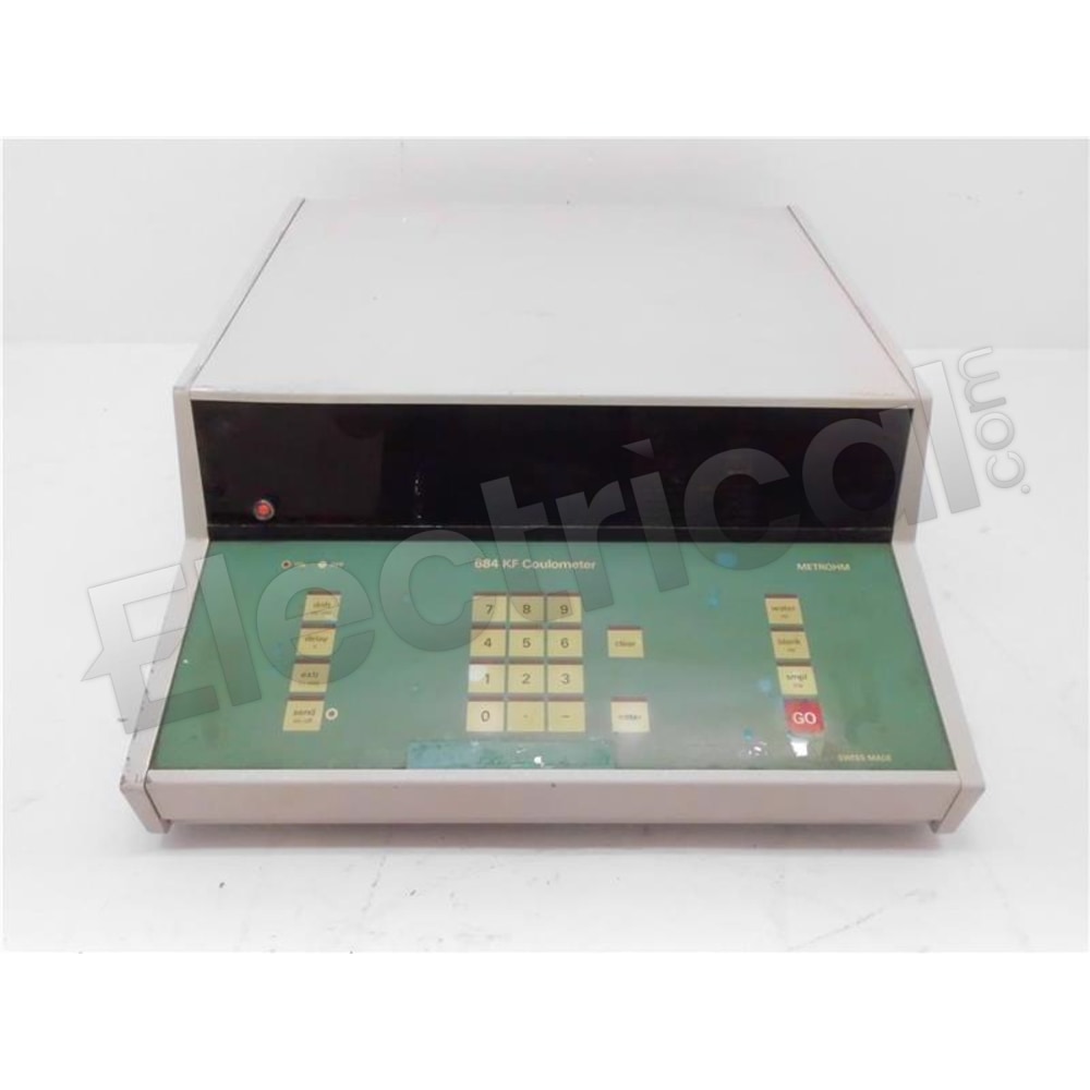 Metrohm 684-KF Motor Control Part And Accessory Motor Control