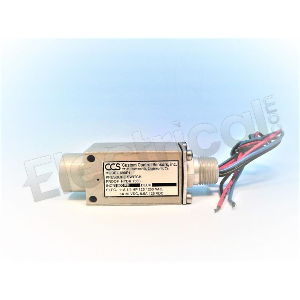 Custom Control Sensors 690P1-1000PSI Automation Switch Automation