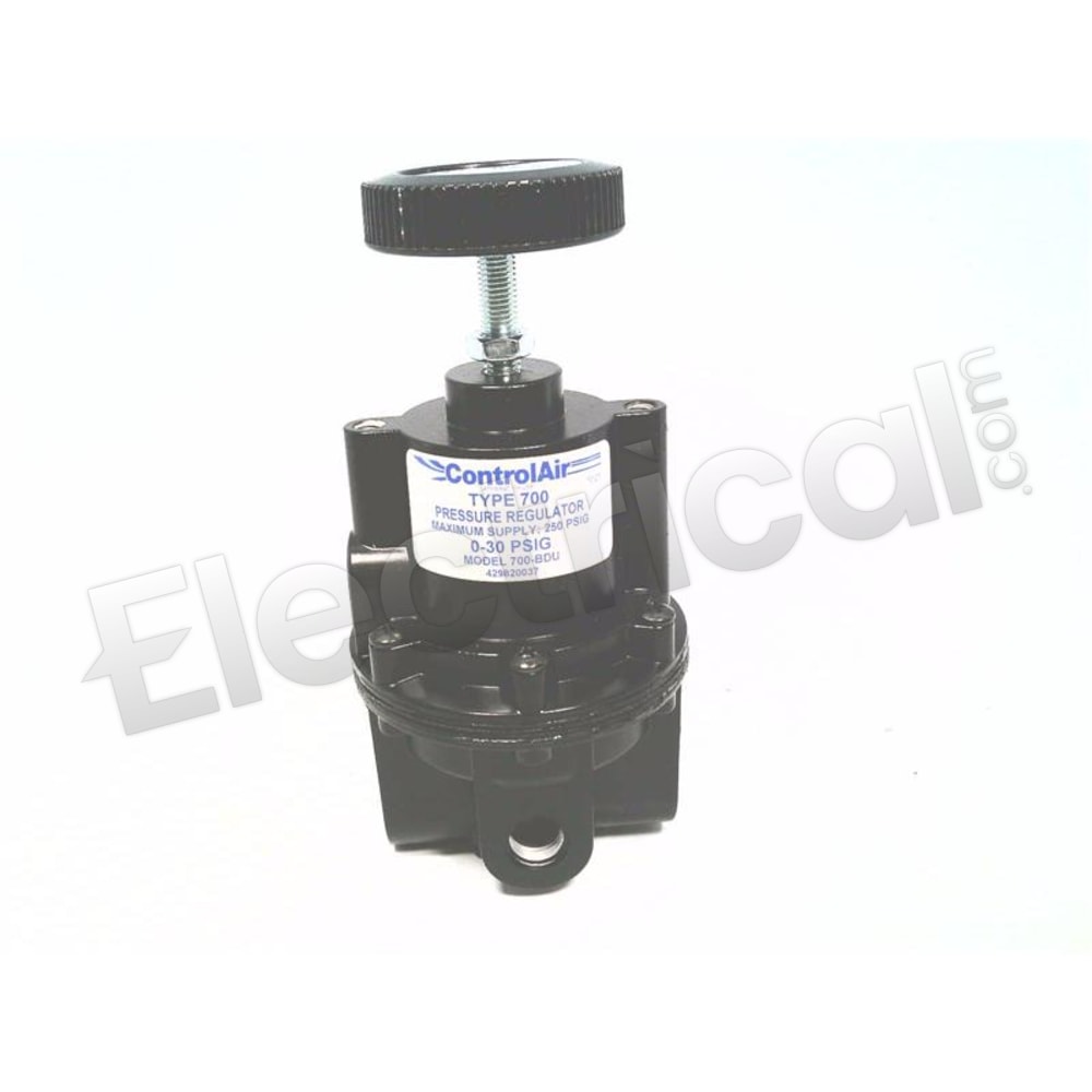 700-BDU ControlAir Hydraulic Pressure Regulator & Gauge Hydraulic