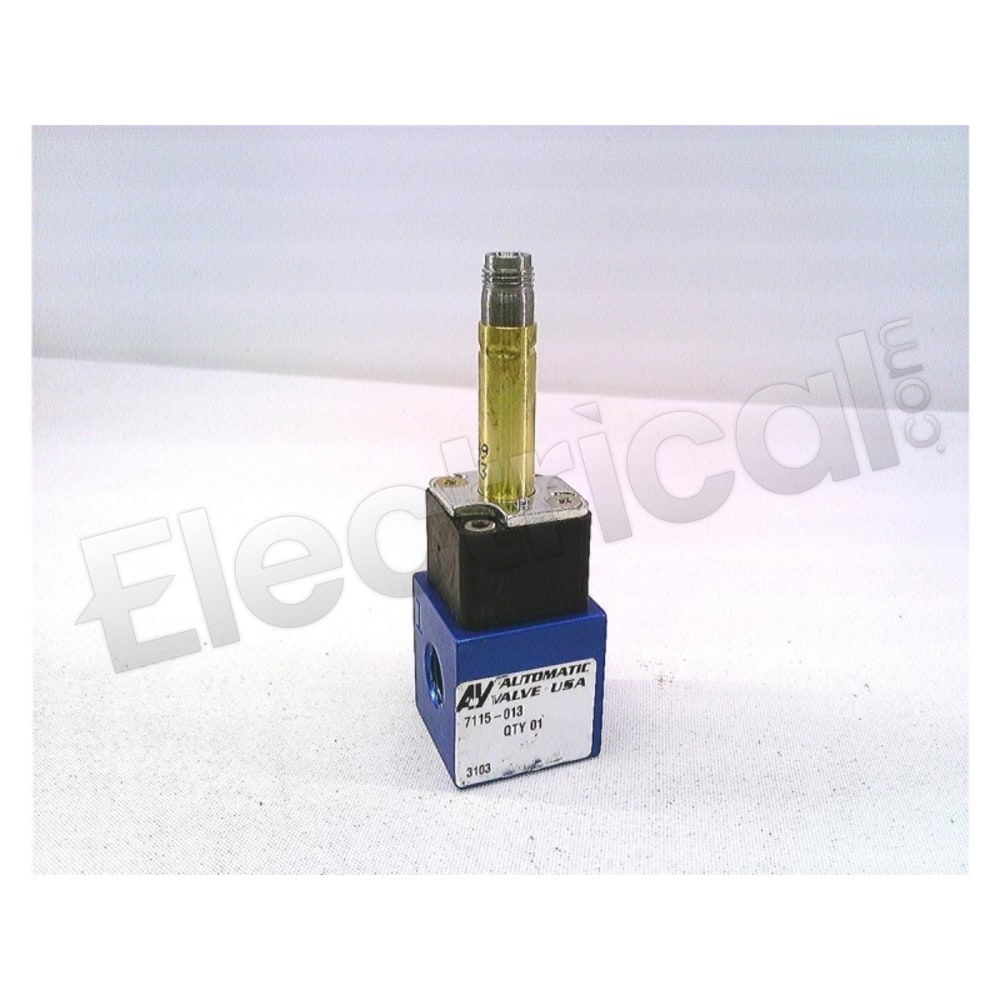 Automatic Valve 7115-013 Solenoid Valve Valve