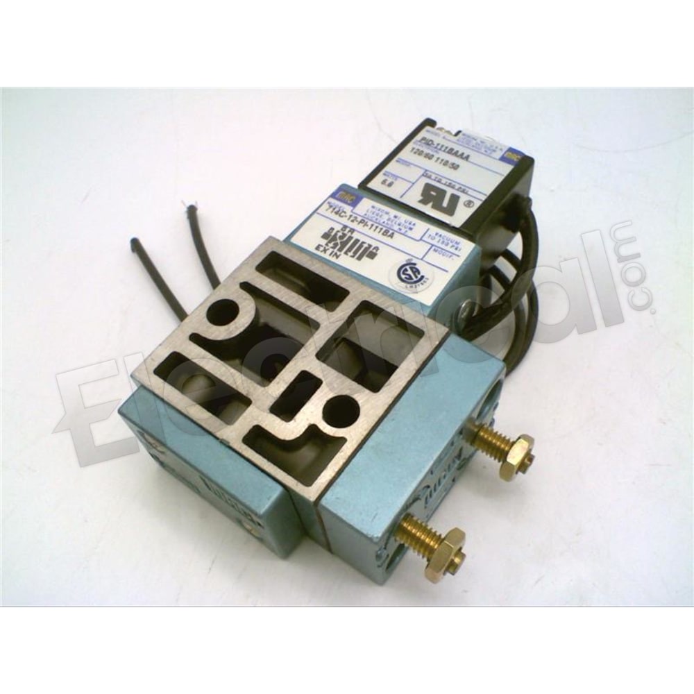 Mac Valves Inc 714C-12-PI-111BA Solenoid Valve Valve