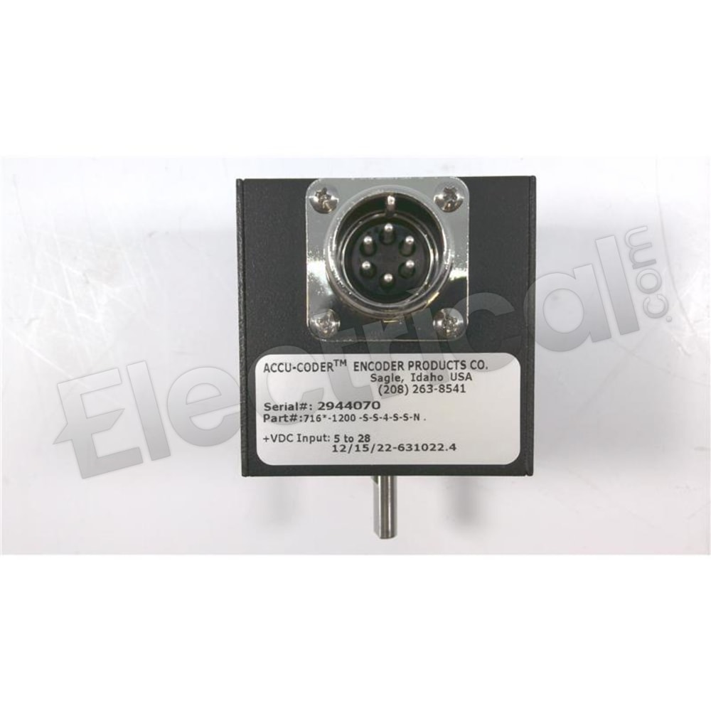 Encoder Products 716-1200-S-S-4-S-S-N Sensor Automation