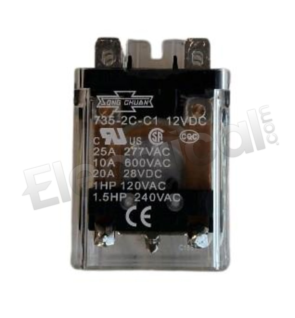 Song Chuan 735-2C-C1-12VDC Fuse Part And Accessory Fuse