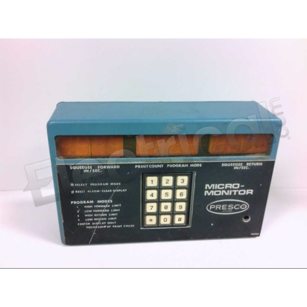 Presco 76094 Indicator/Display Automation