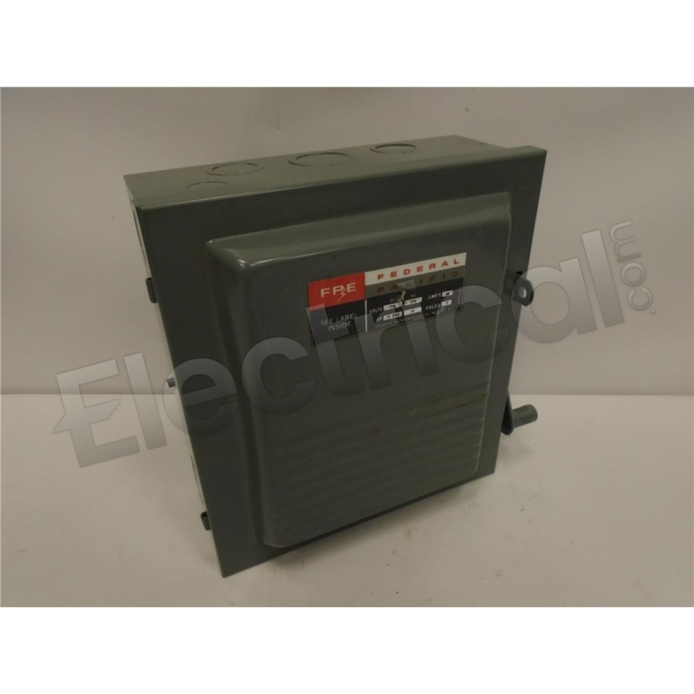 Federal Pacific 7632 Fuse Part And Accessory Fuse