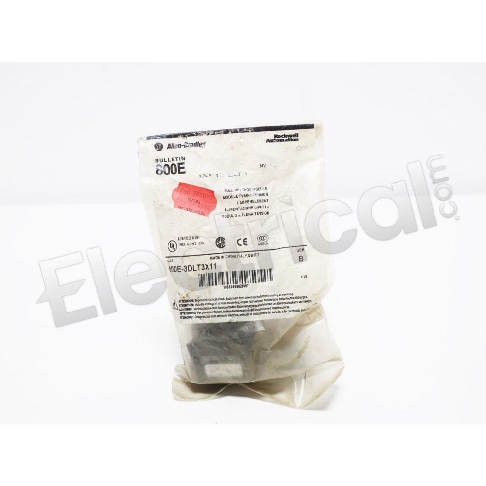 Allen-Bradley 800E-3DLT3X11 Motor Control Part And Accessory Motor Control