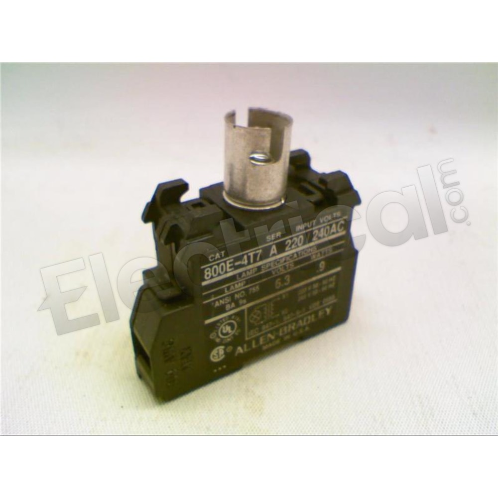 Allen-Bradley 800E-4T7 Motor Control Part And Accessory Automation