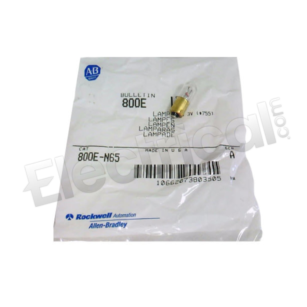 800E-N65 Allen-Bradley Motor Control Part And Accessory Automation