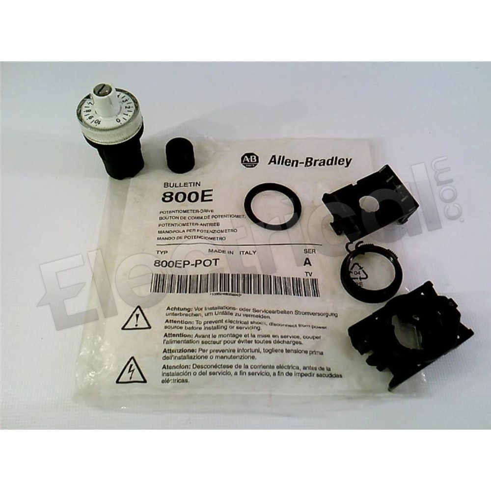 Allen-Bradley 800EP-POT Motor Control Part And Accessory Motor Control