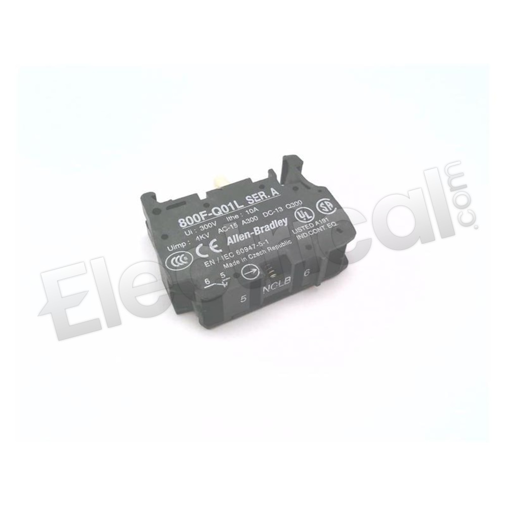 Allen-Bradley 800F-Q01L Motor Control Part And Accessory Motor Control
