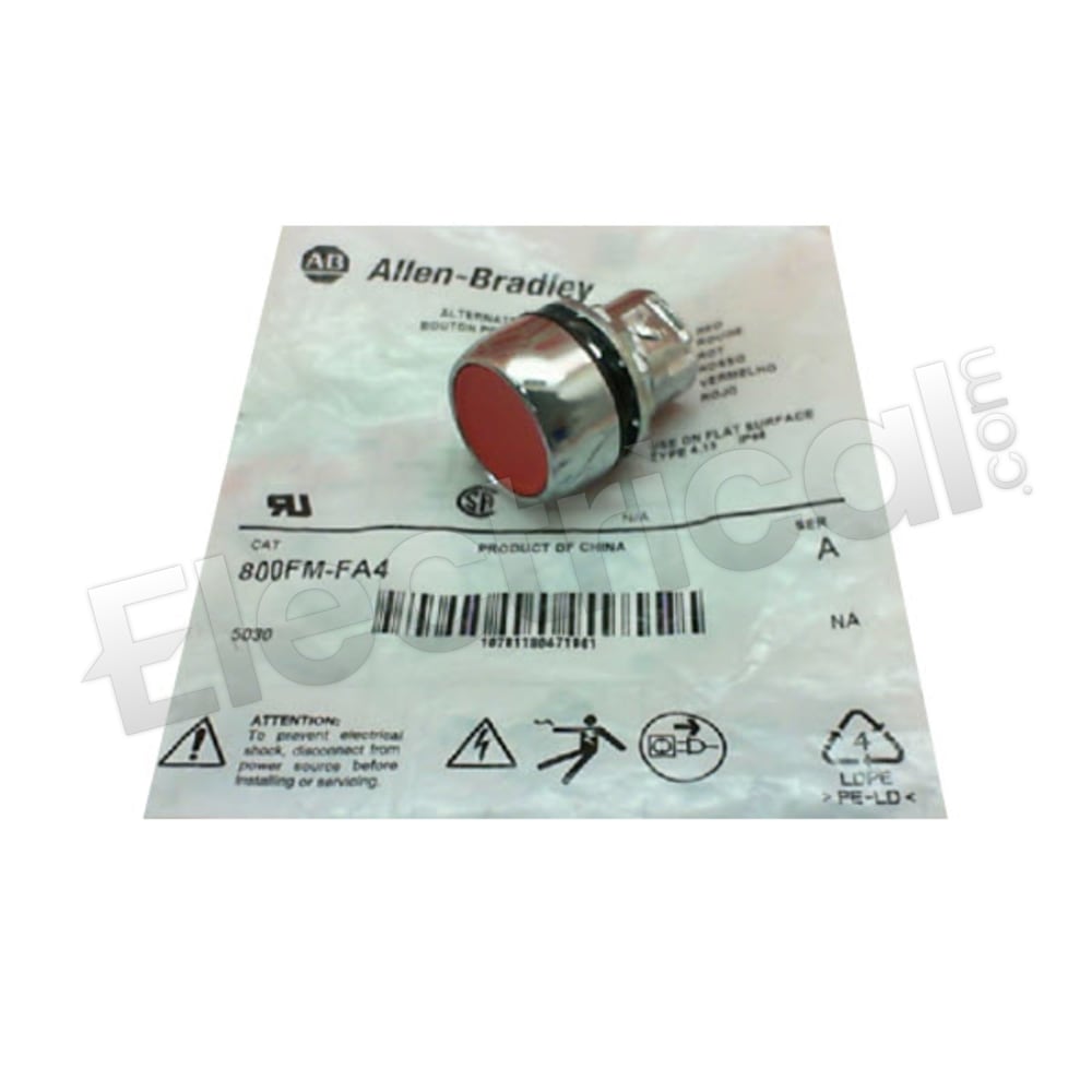 Allen-Bradley 800FM-FA4 Motor Control Part And Accessory Automation