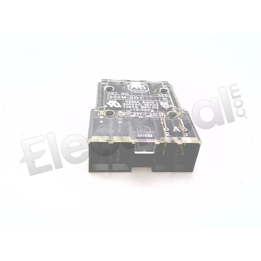 Allen-Bradley 800M-XD1 Motor Control Part And Accessory Motor Control