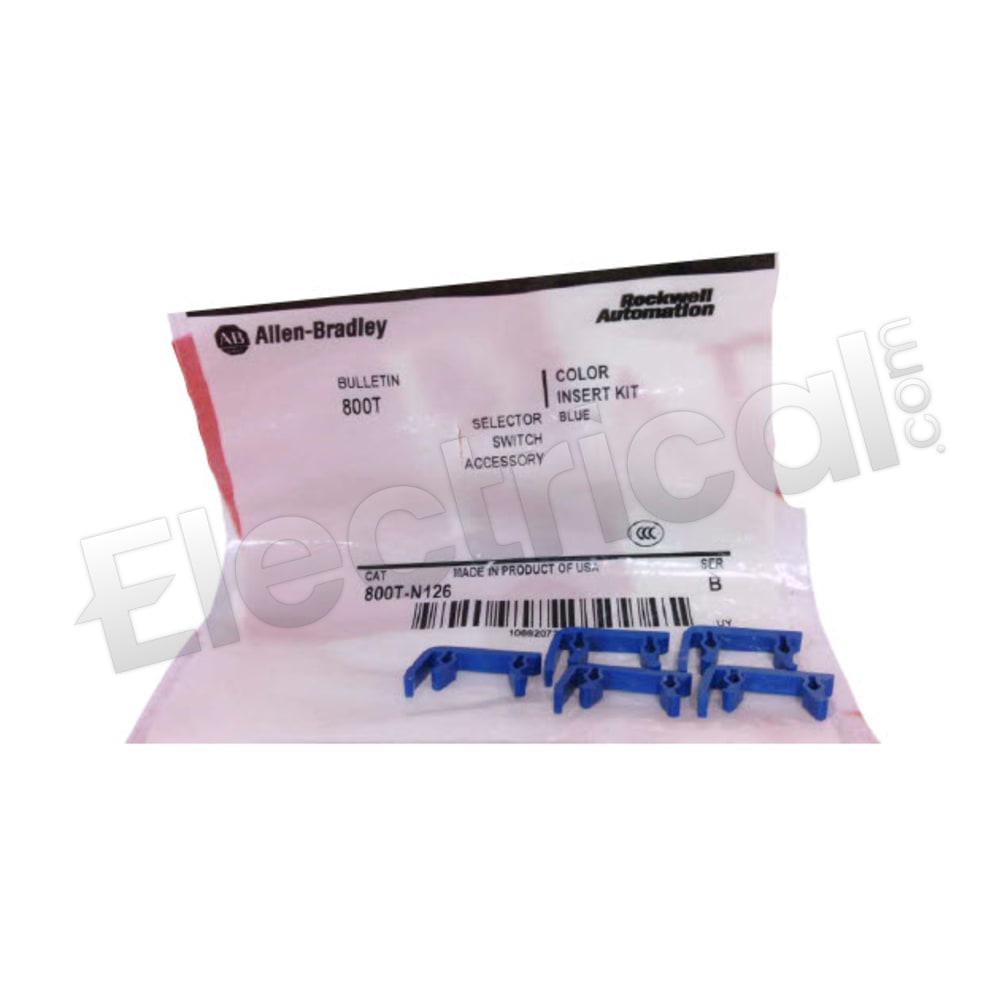 Allen-Bradley 800T-N126 Motor Control Part And Accessory Motor Control