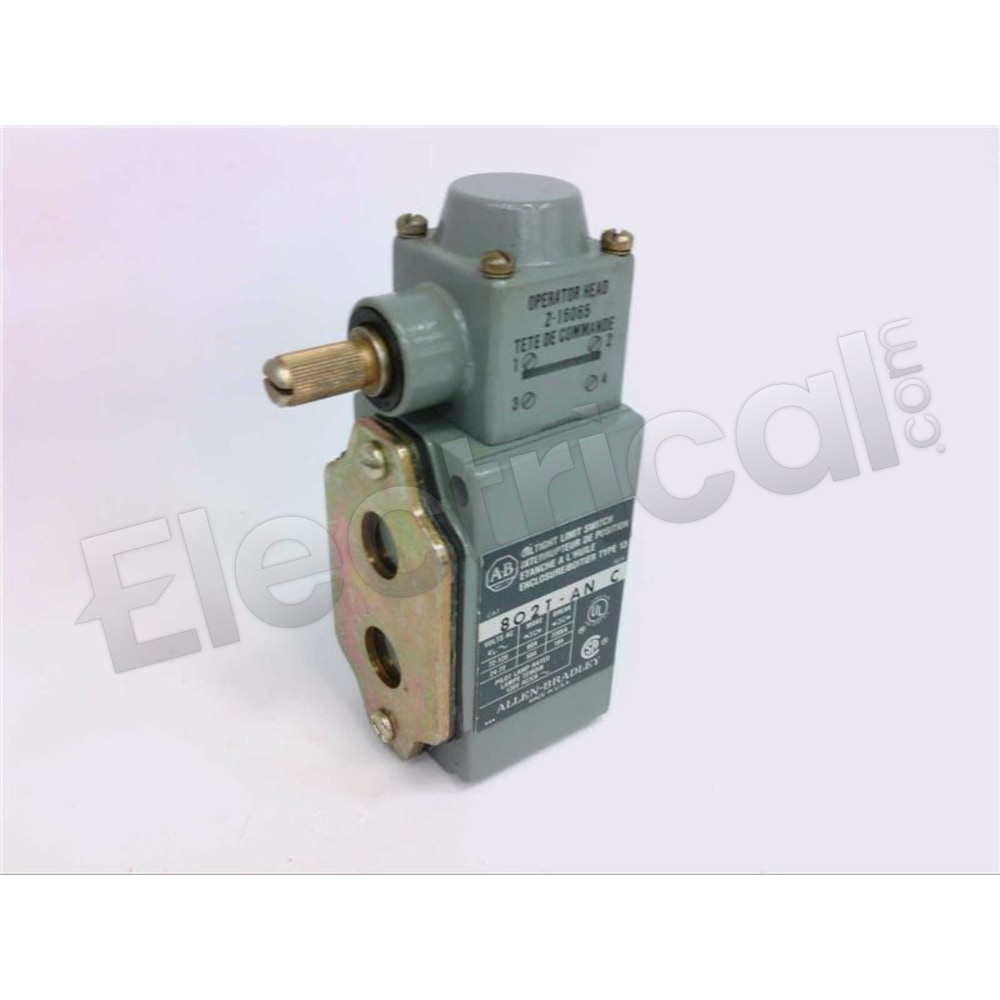 Allen-Bradley 802T-AN Limit Switch Automation