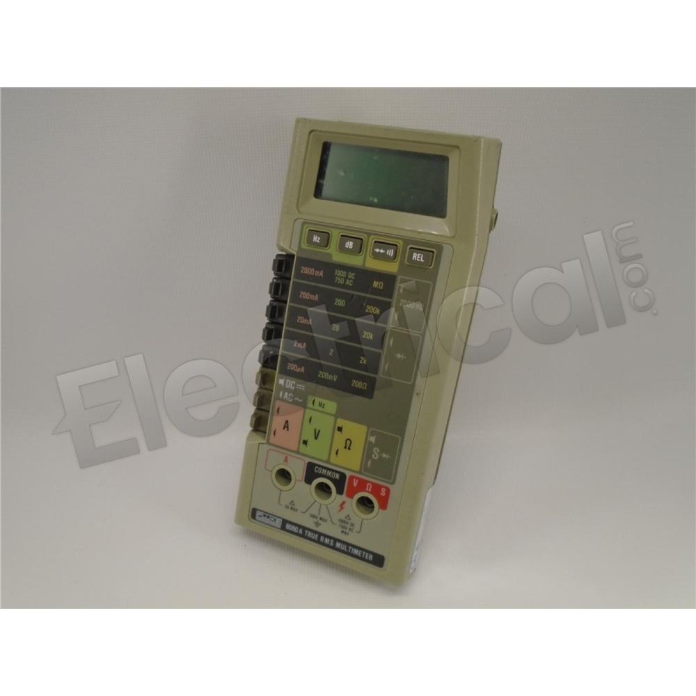 Fluke 8060A Multimeter Test Equipment