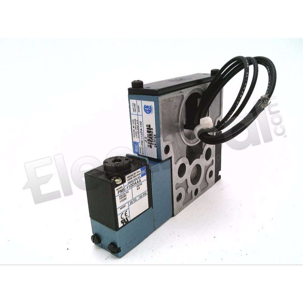 Mac Valves 811C-PM-112DA-142 Solenoid Valve Valve