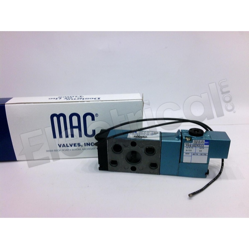 Mac Valves 811C-PM-592RA-123 Solenoid Valve Valve