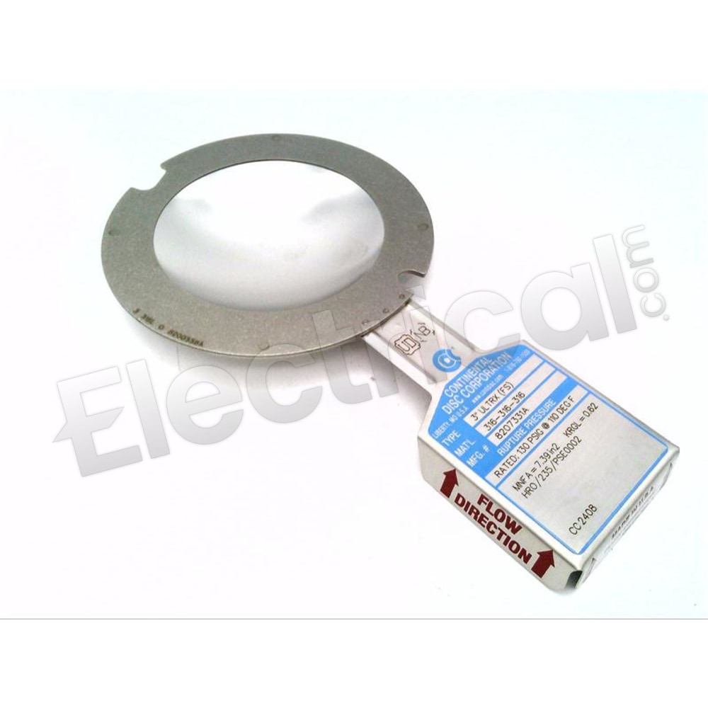 Continental Disc 8207331A Sensor Automation