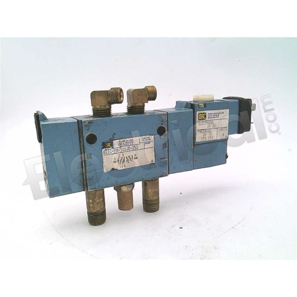 Mac Valves Inc 821C-PM-501JB-252 Solenoid Valve Valve