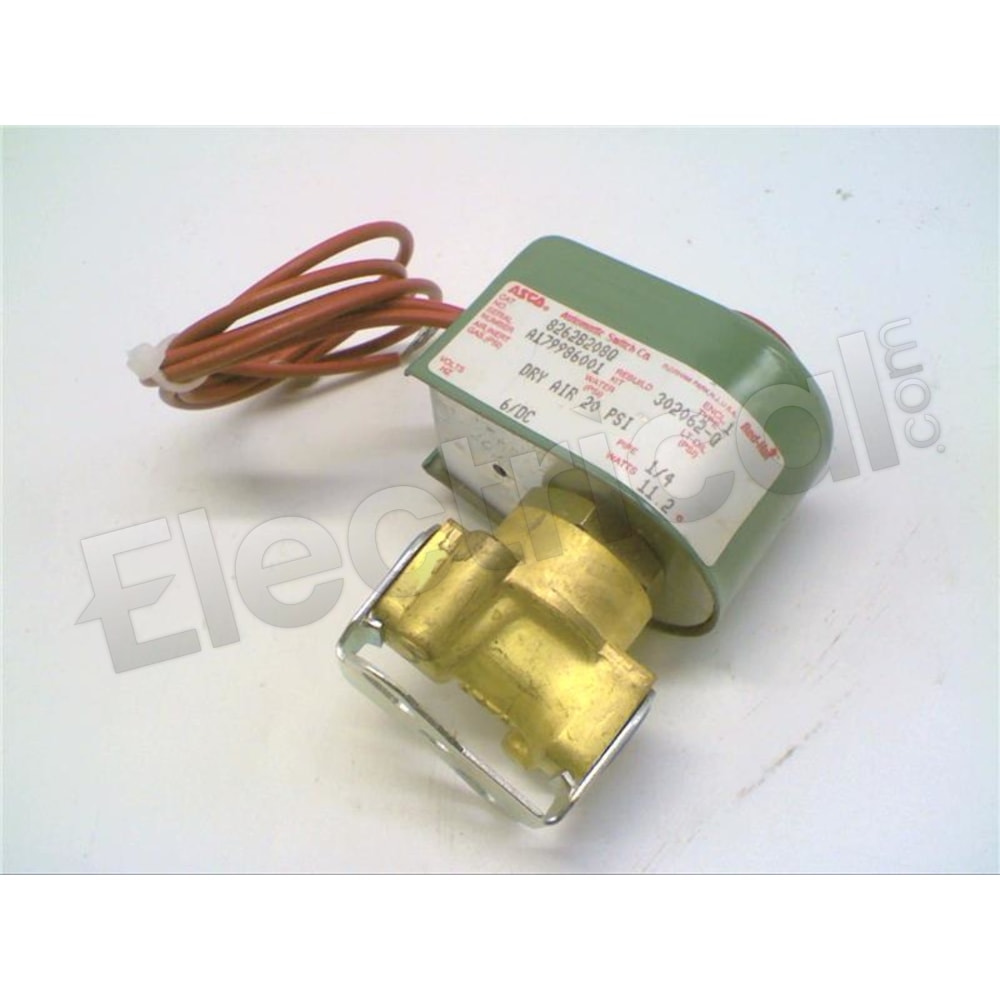 ASCO 8262-B208-Q-6DC Solenoid Valve Valve