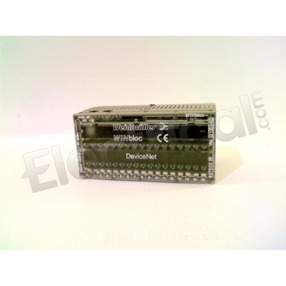 Weidmuller 827503 PLC Module Automation