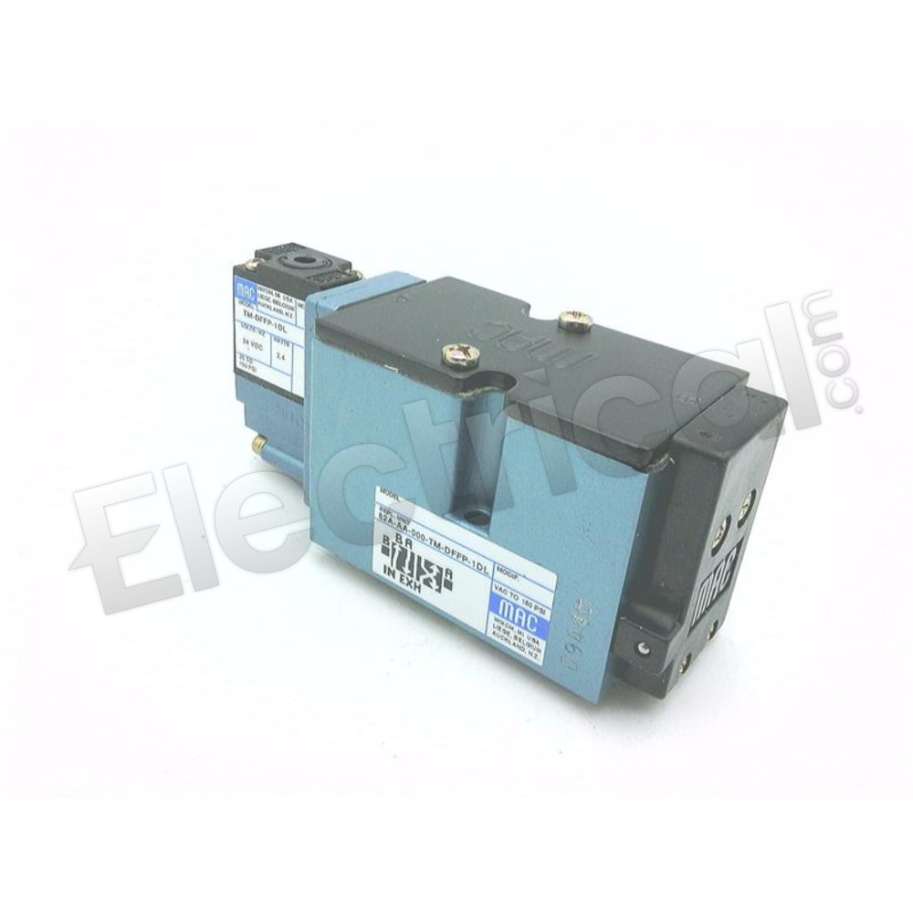 Mac Valves Inc 82A-AA-000-TM-DFFP-1DL Solenoid Valve Valve