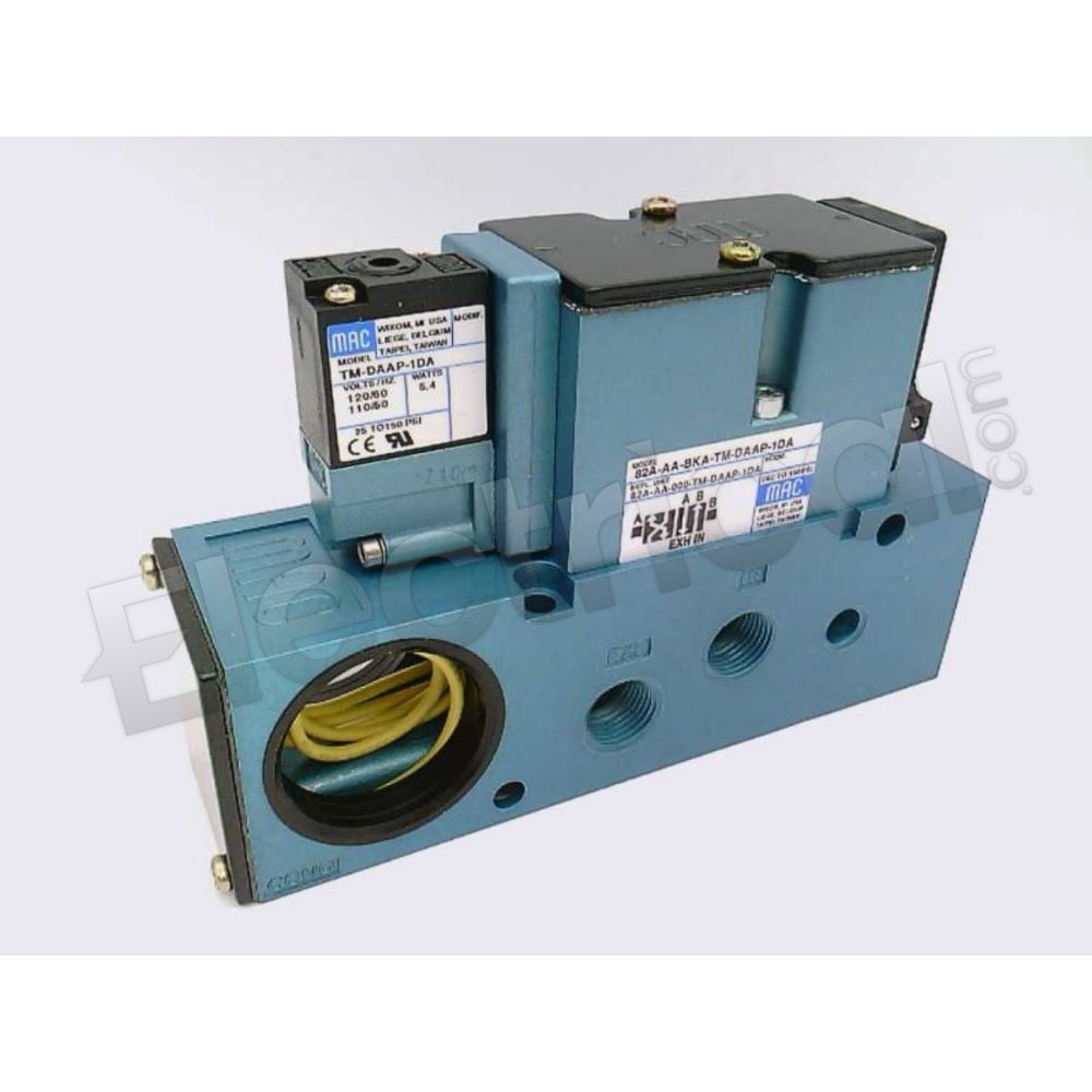 Mac Valves Inc 82A-AA-BKA-TM-DAAP-1DA Solenoid Valve Valve