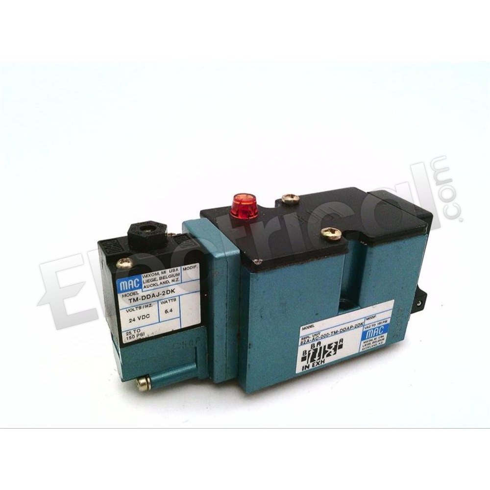 Mac Valves Inc 82A-AC-000-TM-DDAP-2DK Solenoid Valve Valve