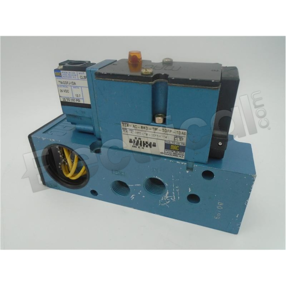 Mac Valves Inc 82A-AC-BKD-TM-DDFP-1DA9 Solenoid Valve Valve
