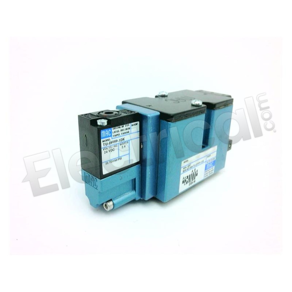 Mac Valves Inc 82A-AD-000-TU-DFFP-1DK Solenoid Valve Valve