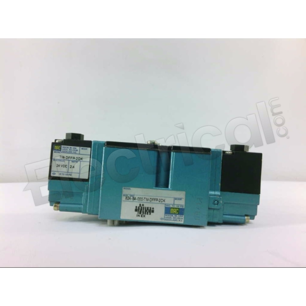 Mac Valves Inc 82A-BA-000-TM-DFFP-2DK Solenoid Valve Valve