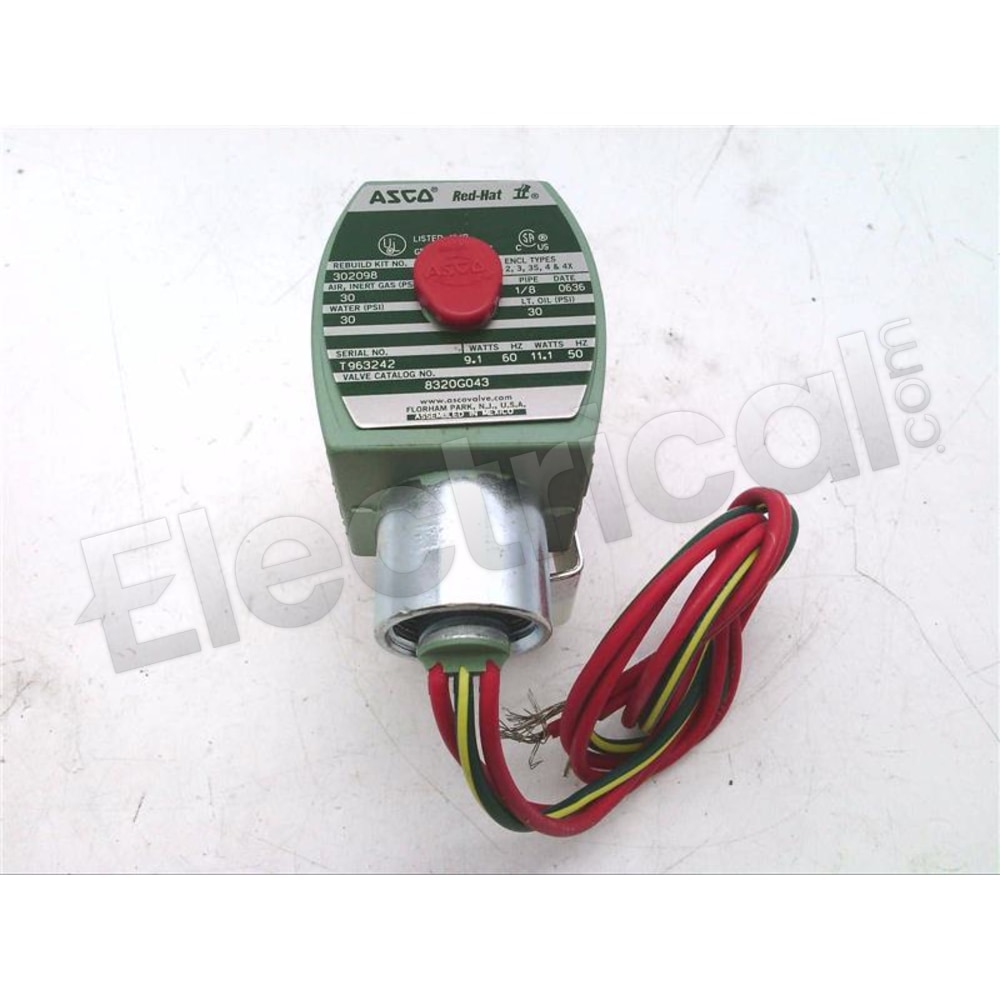 8320G043-120 ASCO Solenoid Valve Valve