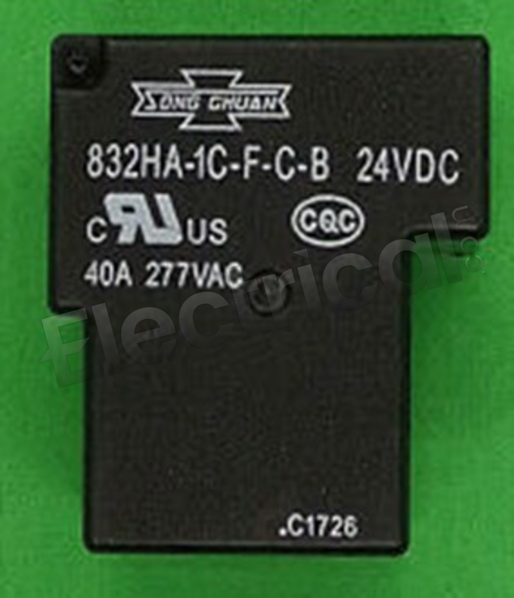 832HA-1C-F-C-B-24VDC Song Chuan Relay PC Board Mount Computer Component